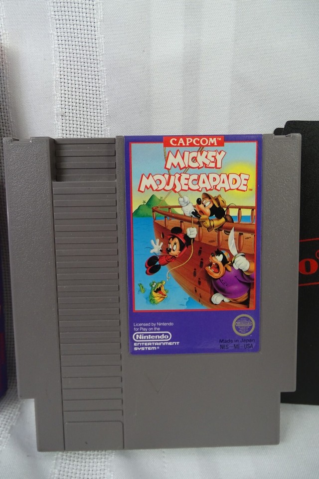 MICKEY MOUSECAPADE Action Game CIB BOX Nintendo NES by CAPCOM 1988 | eBay