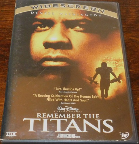 Remember the Titans (DVD, 2000) Widescreen - Denzel Washington, Ryan ...