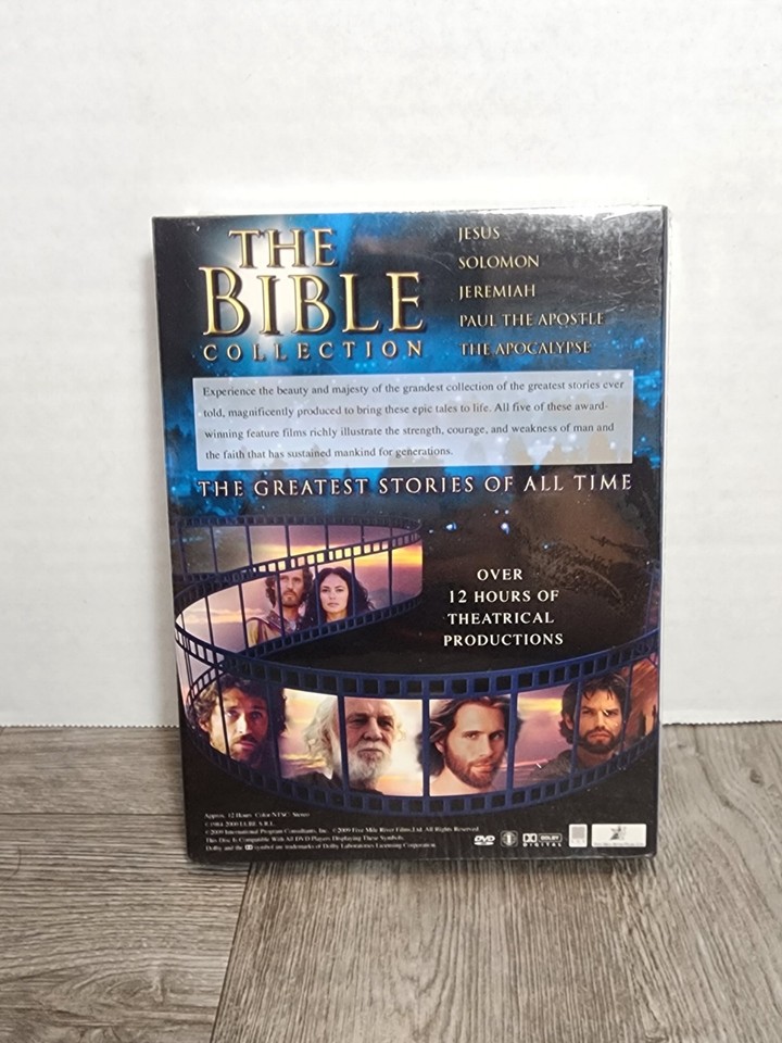 THE BIBLE COLLECTION 5 DVD SET NEW SEALED | eBay