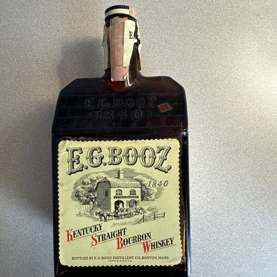 Lot of 3 Vintage bottles, EG Booz, Pappy Van Winkle's & Vencom | eBay