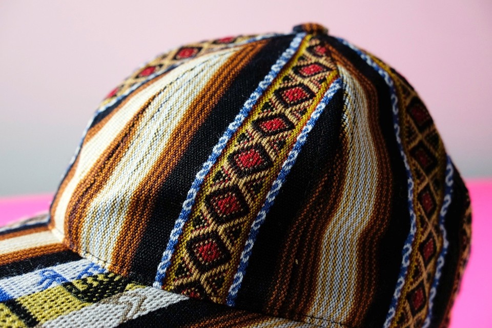 Bohemian Style Baseball Hat Boho Hippie Tribal Reggae Geometry Snapback ...