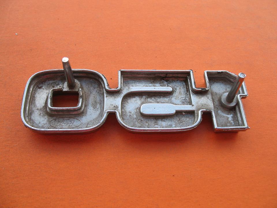 1975-1982 FORD ECONOLINE 150 LEFT RIGHT SIDE FENDER EMBLEM LOGO BADGE ...