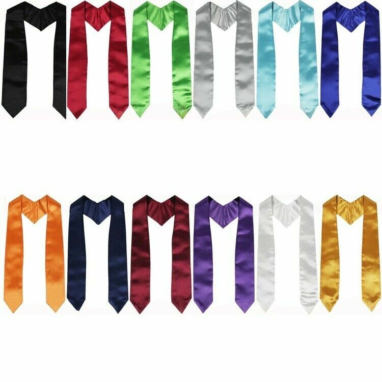 Satin Choir Sash Quality Robe Accessory Graduation Gown Church Choral ...