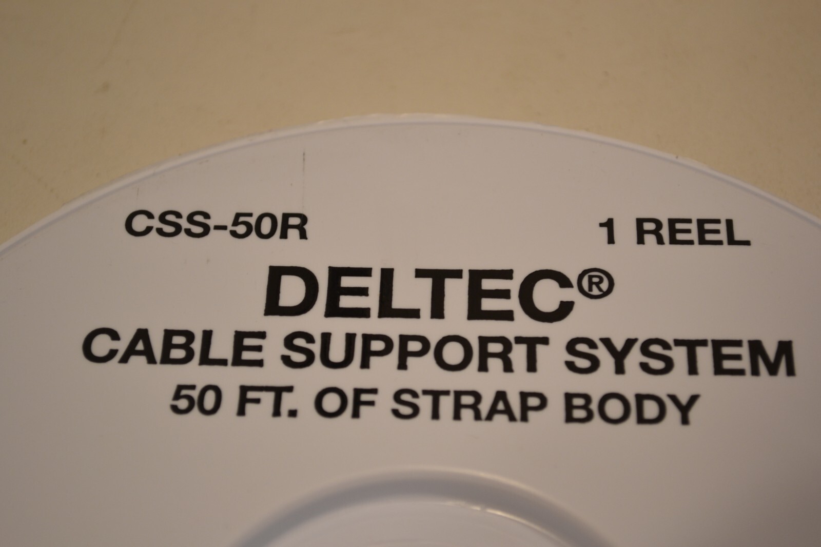 Thomas & Betts DELTEC CABLE SUPPORT SYSTEM 50 FT of Strap Body CSS-50R ...