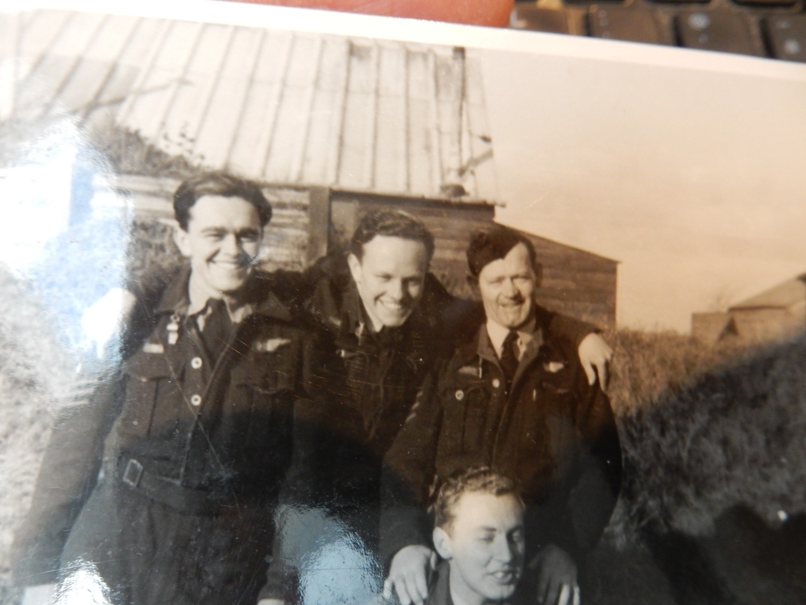 466 Squadron Halifax aircrew RAF Leconfield Jan 1944 RAAF AUSTRALIANS ...