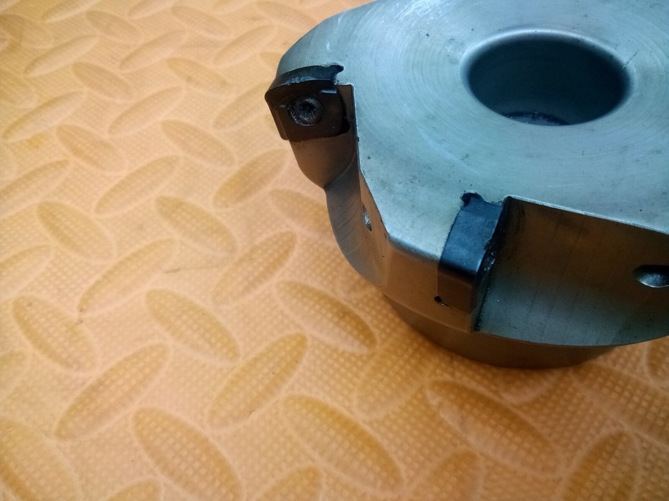 INGERSOLL 4" OD Face Shell Mill 5V6H-40R01 Inserts UHLD130515R 4.0 EDP ...