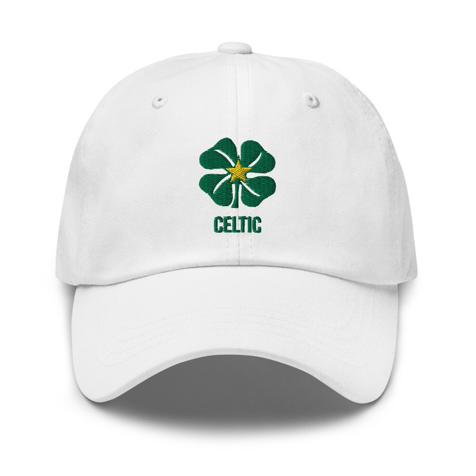 Celtic FC Glasgow Minimalist Design Embroidered Dad Hat Soccer Football ...