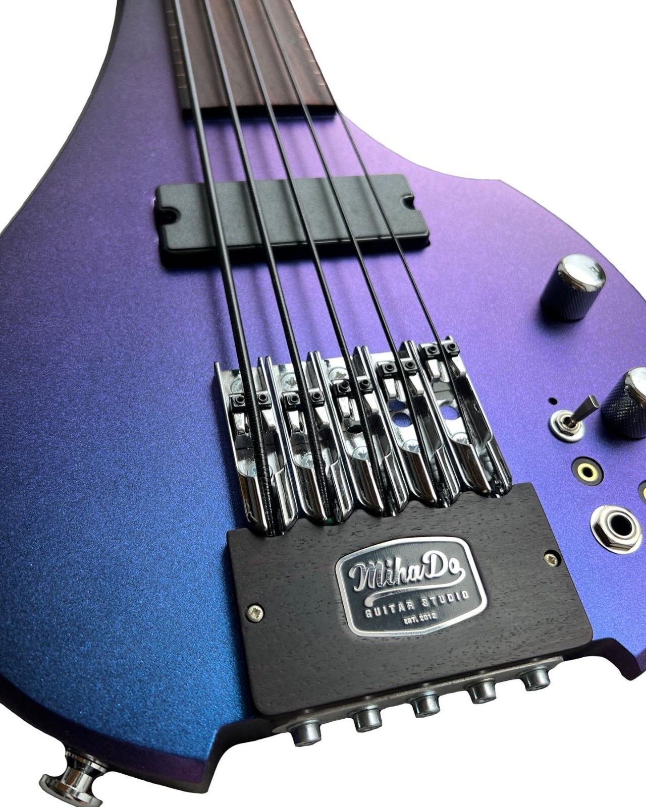 Fretless Bass 5 string Scale 22" Travel Bass FingyBass | eBay