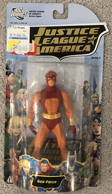 DC Direct Geo-Force Justice League of America Outsiders Figure Ed Benes ...
