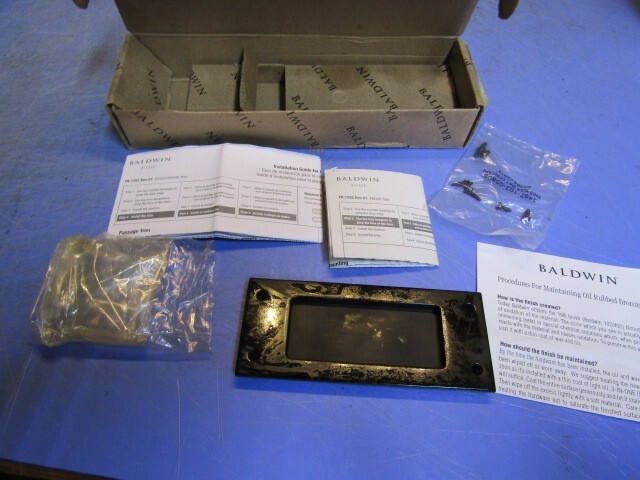 1 – Baldwin PD006.102.iPS Pocket Door Passage Hardware Santa Monica ...