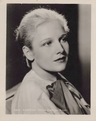 Ann Harding (1930s)🎬⭐ Hollywood beauty Original Vintage MGM Photo K 162 ...