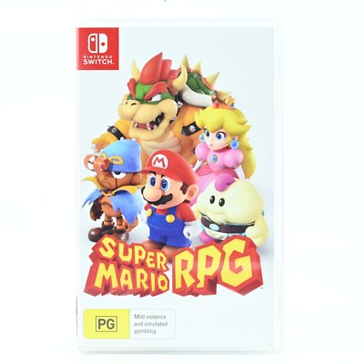 Super Mario RPG with Keychain - Nintendo Switch Game - FREE POST ...