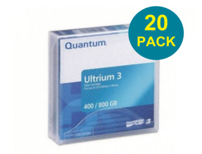 Quantum LTO-3 Tape MRL3MQN-01 (20 PACK) Cartridge Data Storage- NEW | eBay