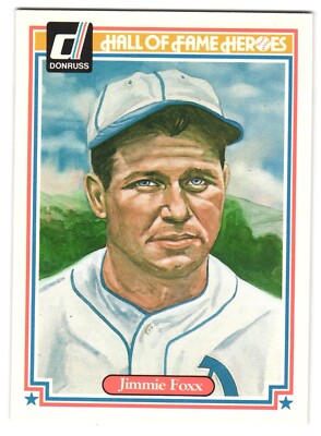 Jimmy Foxx 1983 Donruss MLB Hall of Fame Heroes Card # 13 | eBay