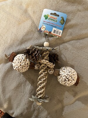 Pine Cone Bird Toy For Parrots, Cockatoos, Cockatiels NEW WITH TAG | eBay