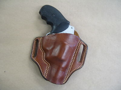 Taurus 85, 605, 805 Revolver Leather 2 Slot Pancake Belt Holster CCW ...