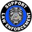 Support Law Enforcement Reflective Decal Sticker Police Sheriff LEO ...