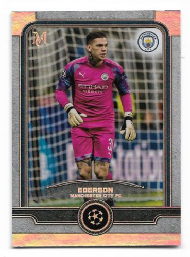 2019-20 Topps Champions League Museum Base Card : Ederson #63 | eBay