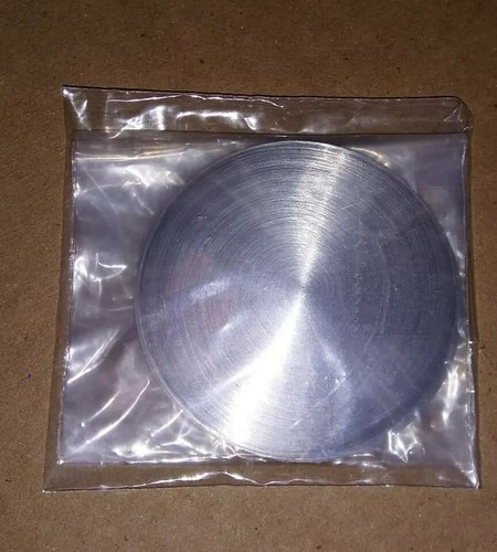 1/8 Scale Spun Aluminum Salt Flat Discs moon wheel covers 1/8th Set Of ...