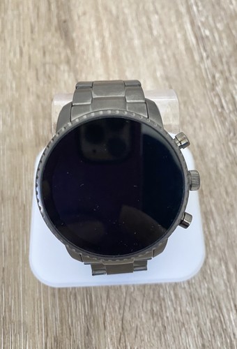 Fossil Gen 4 Smartwatch Model DW6F1 Smoke Stainless Steel | eBay