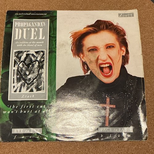 Propaganda 45RPM “Duel/Jewel (Rough Cut)” 1985 80s New Wave Synth Pop 7 ...