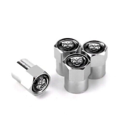 Jaguar Wheel Center Caps Black &Air Caps 59mm S-Type X-type XF XJ8 XEL ...