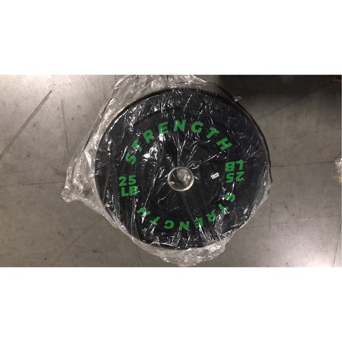 Pre-Owned 25 lbs Bumper Plate Olympic 2-inch Rubber Weight Plate ...