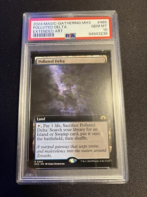 2024 MTG Polluted Delta Extended Art MH3 PSA 10 | eBay