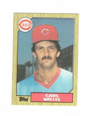 Carl Willis Cincinnati Reds Pitcher #101 Topps 1987 #Baseball Card | eBay