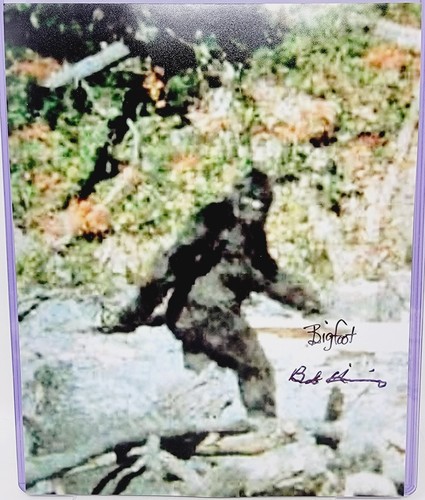 Bob Heironimus signed 8x10 photo 1967 Patterson Gimlin Film Bigfoot ...