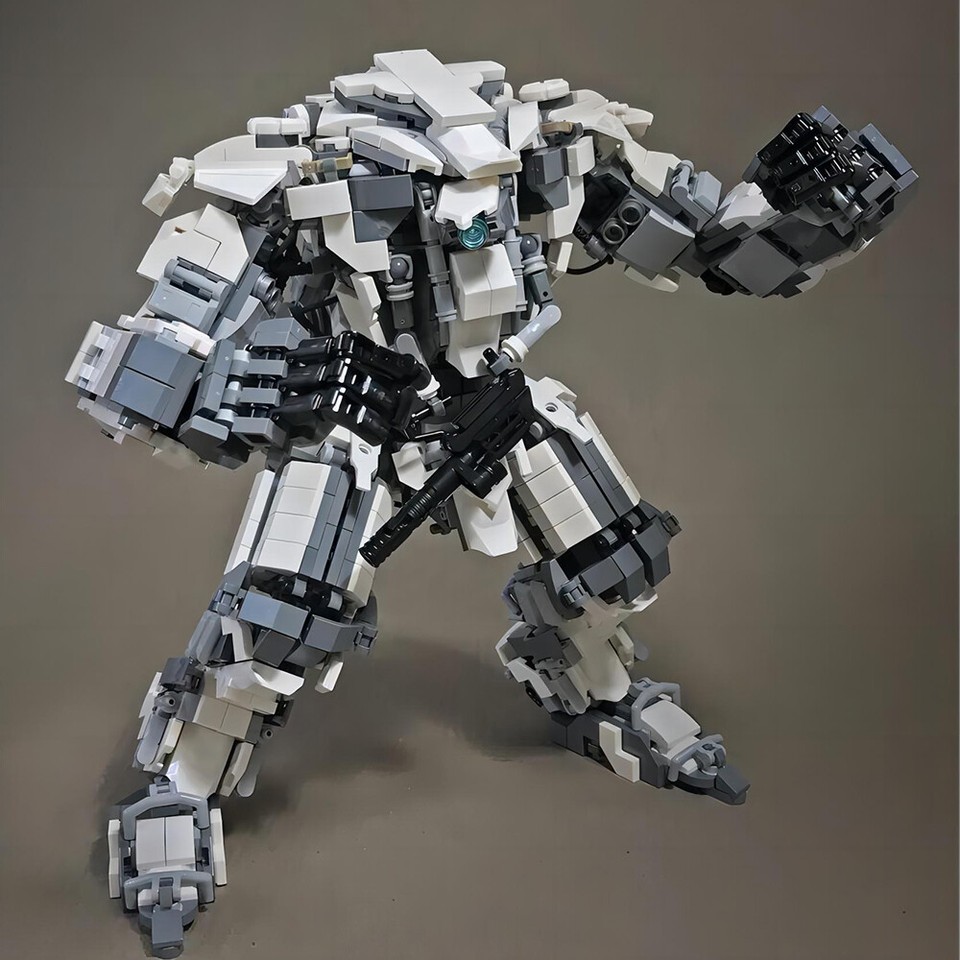 YOUFOY Robot MK17 Mech Building Blocks Toys Set for Collection 1603 ...