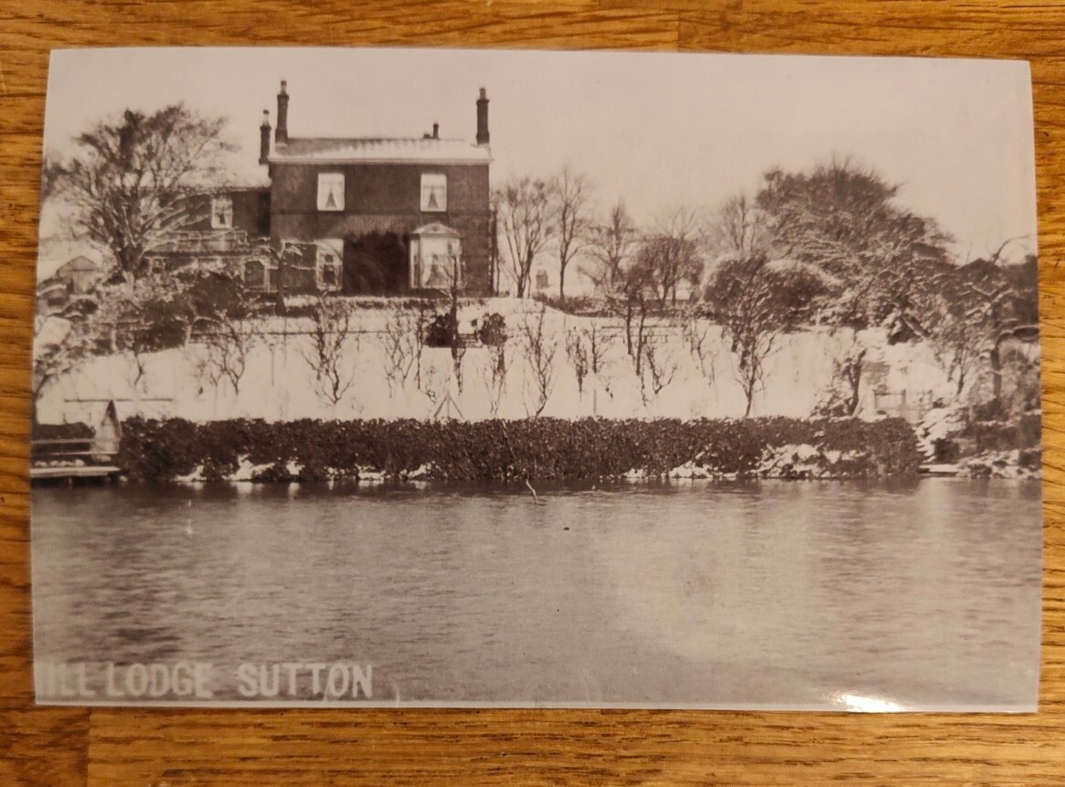 PHOTO - Old St Helens Lancs / Merseyside Reprint Mill Lodge Sutton *LOT ...