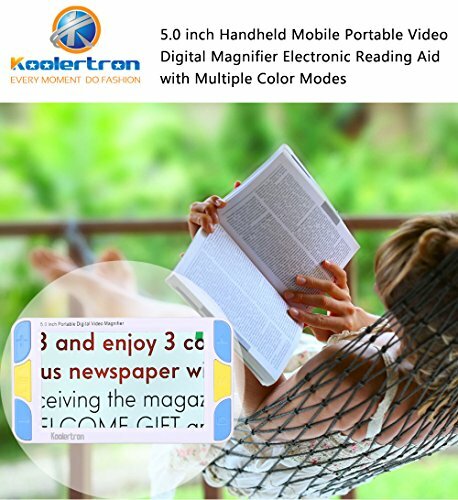 Koolertron 5.0-inch Handheld Mobile Portable Video Digital Magnifier ...
