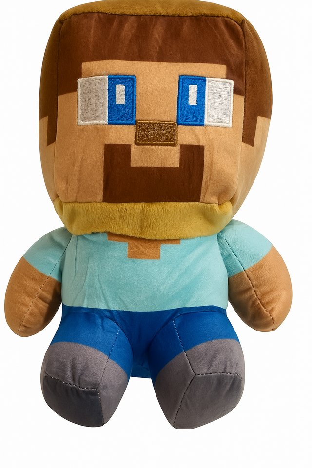 Minecraft Mojang Mattel Steve Plush Soft Teddy 25cm | eBay UK