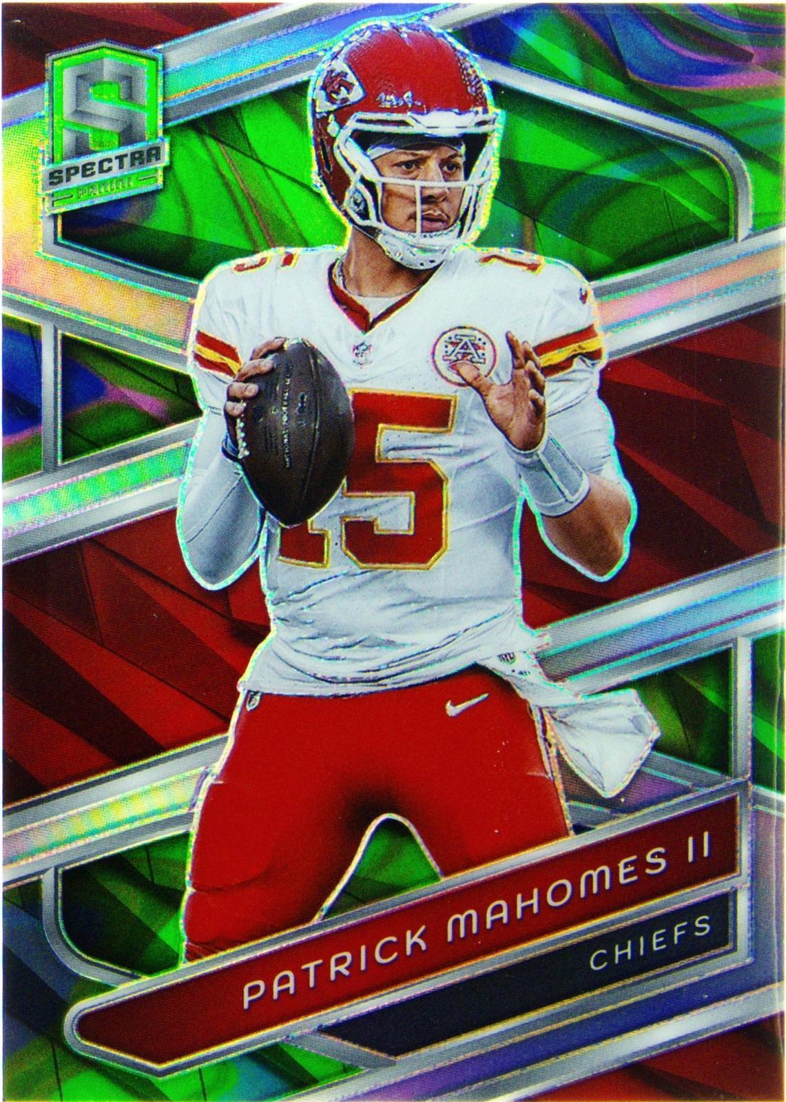 2024 Panini Spectra - Patrick Mahomes II #53 Neon Marble Prizm /4 for ...