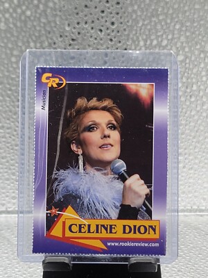 2003 Celebrity Review Celine Dion Rookie Review Musician Card #5! | eBay