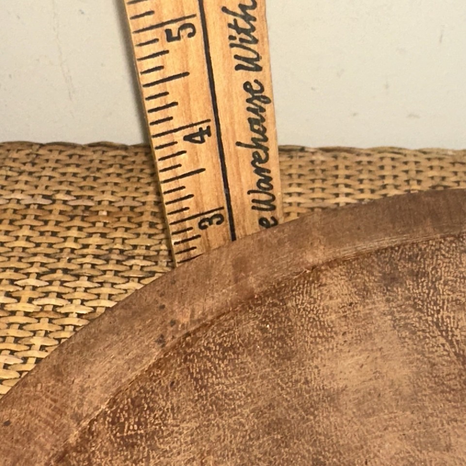 Vintage MCM Hand Carved Wooden Kava Bowl Tanoa Samoan Tongan Fijian 12 ...