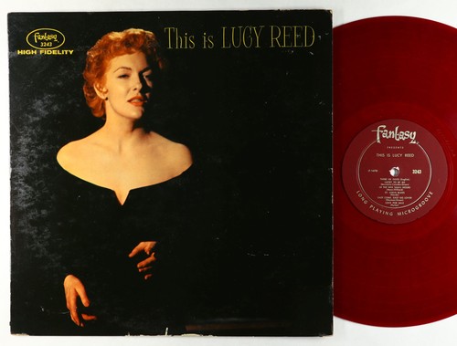 Lucy Reed - This Is Lucy Reed LP - Fantasy - 3243 Red Wax Mono DG | eBay