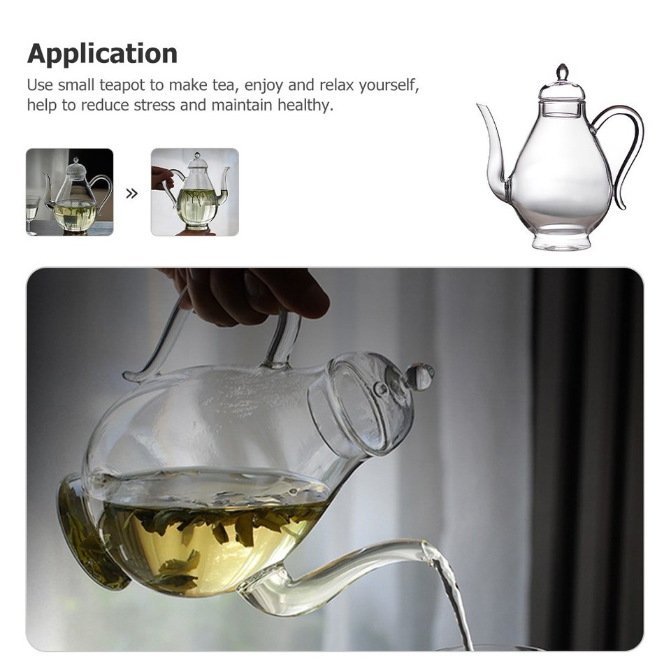 Glass Tea Kettle Tea Making Pot Induction Cooker Heating Small Tea ...