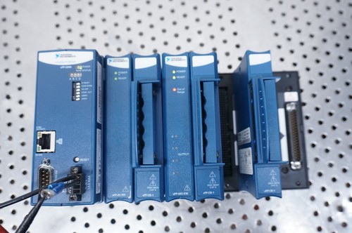 National Instruments Compact Fieldpoint cFP-2200 w/ AI-100, CB-1, AIO ...