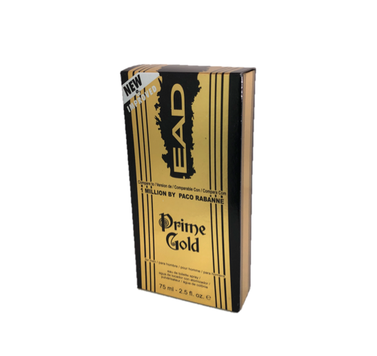 Prime Gold Cologne for Men 2.5 Oz Compare to 1 Million by Paco Rabanne ...