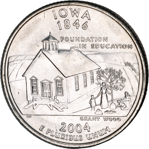 2004 D IOWA STATE QUARTER FROM A US MINT SET FREE SHIPPING | eBay