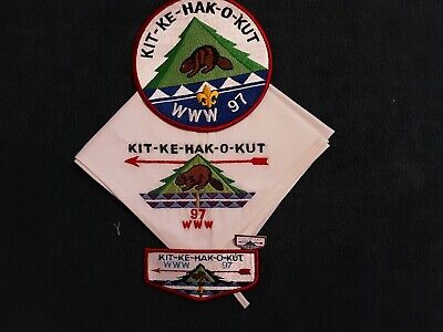 WWW 97 Kit-Ke-Hak-o-Kut - Neckerchief, Jacket Patch, Shirt Lap Patch ...