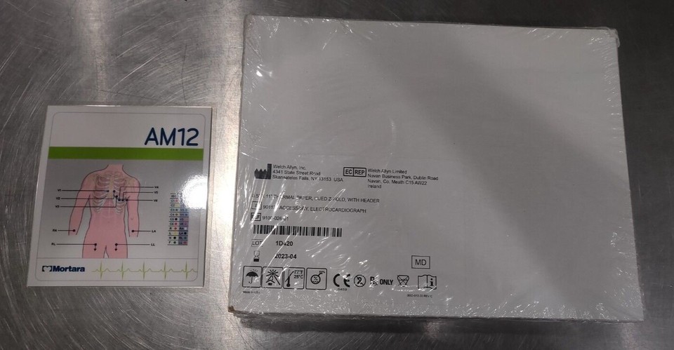 McKesson Burdick ELI 280 EKG Machine with Power Chord, Leads and ...