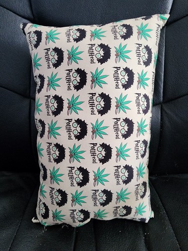 NEW Handmade Handcrafted Harry Potter Weed Travel throw pillow 12"X8 ...