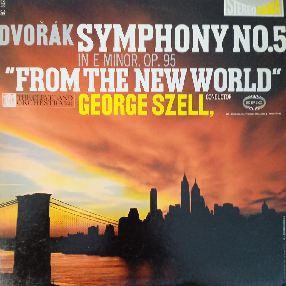EPIC STEREORAMA BC 1026 (NO SAX) *BLUE* DVORAK SYMPHONY #9 *NEW WORLD ...