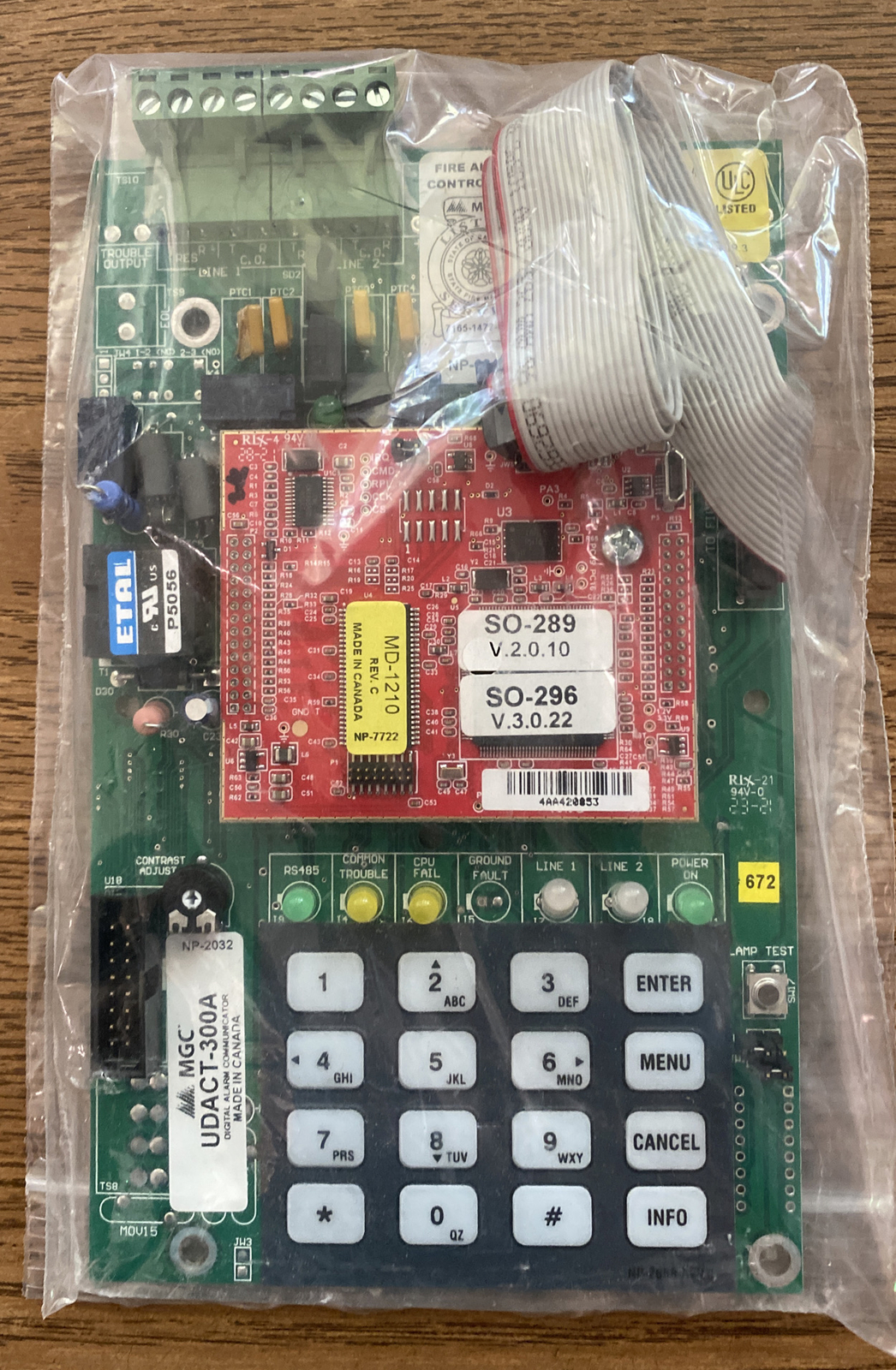 MSG Mircom UDACT-300A Digital Alarm Communicator Transmitter Dialer ...