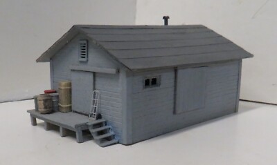 WAREHOUSE, RAIL-SERVED. BUILT. WOOD. DETAILED. WEATHERED. UNIQUE! HO | eBay