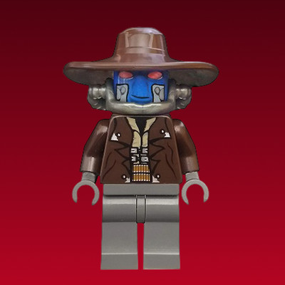 LEGO Star Wars Minifigure: Cad Bane Dark Bluish Gray Hands (sw0285 ...