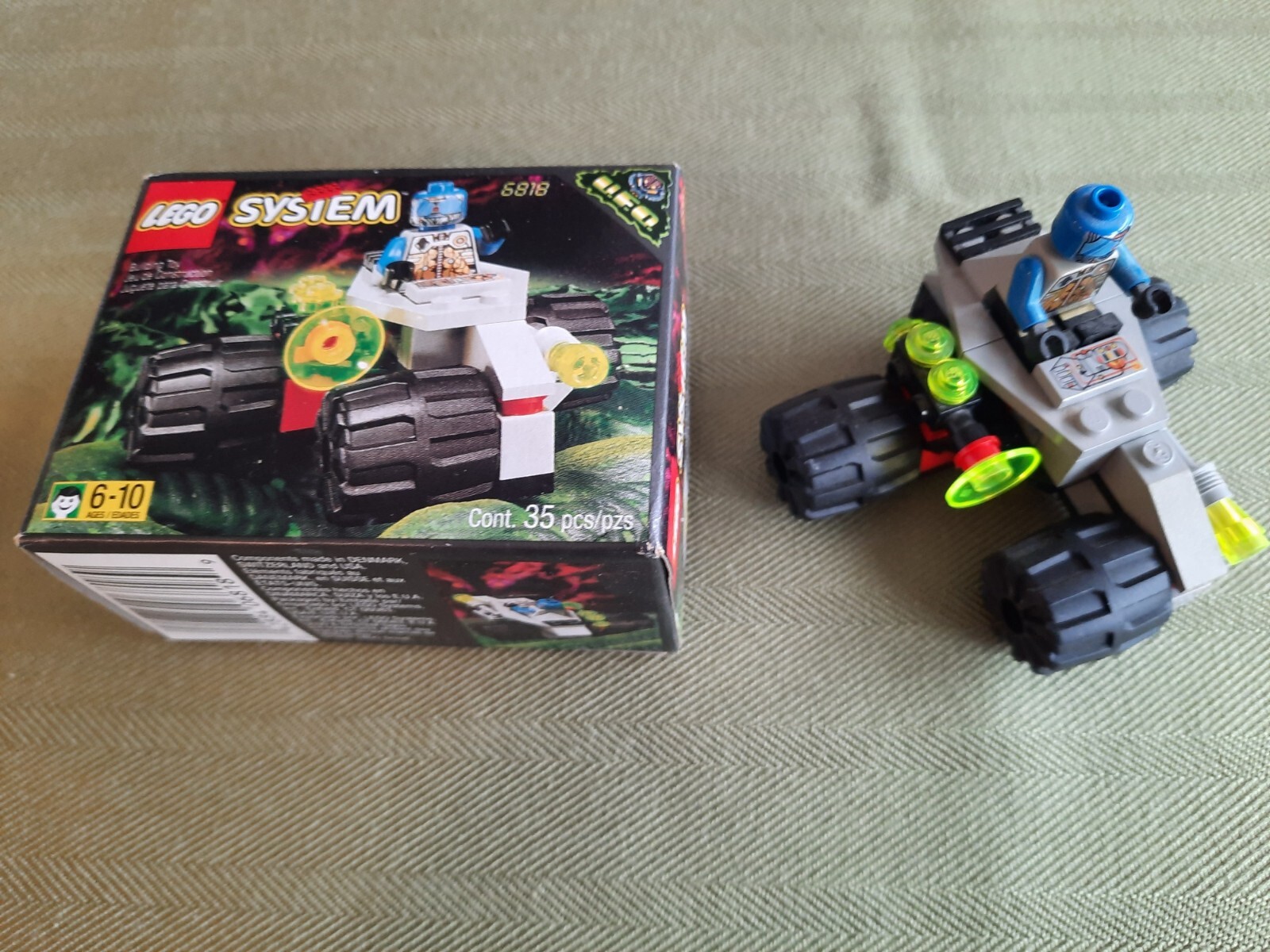 LEGO® System 6818 UFO Cyborg Scout Starship ORIGINAL PACKAGING Vintage ...